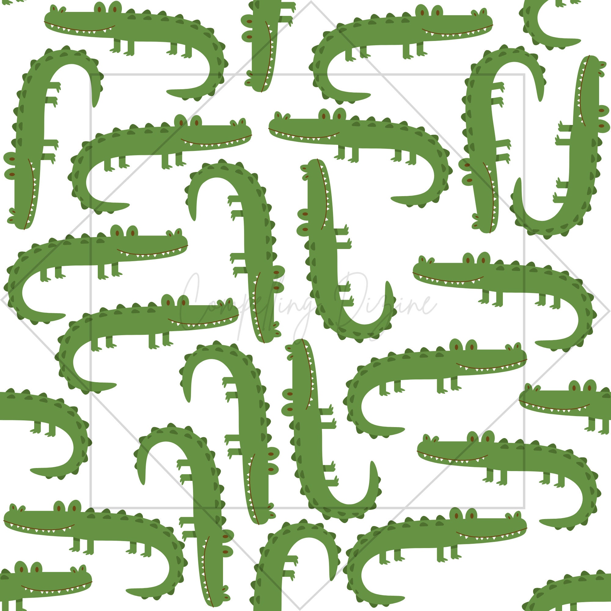 Zoo Animal Digital Patterns | Wildlife Seamless Paper | Cute Scrapbook ...