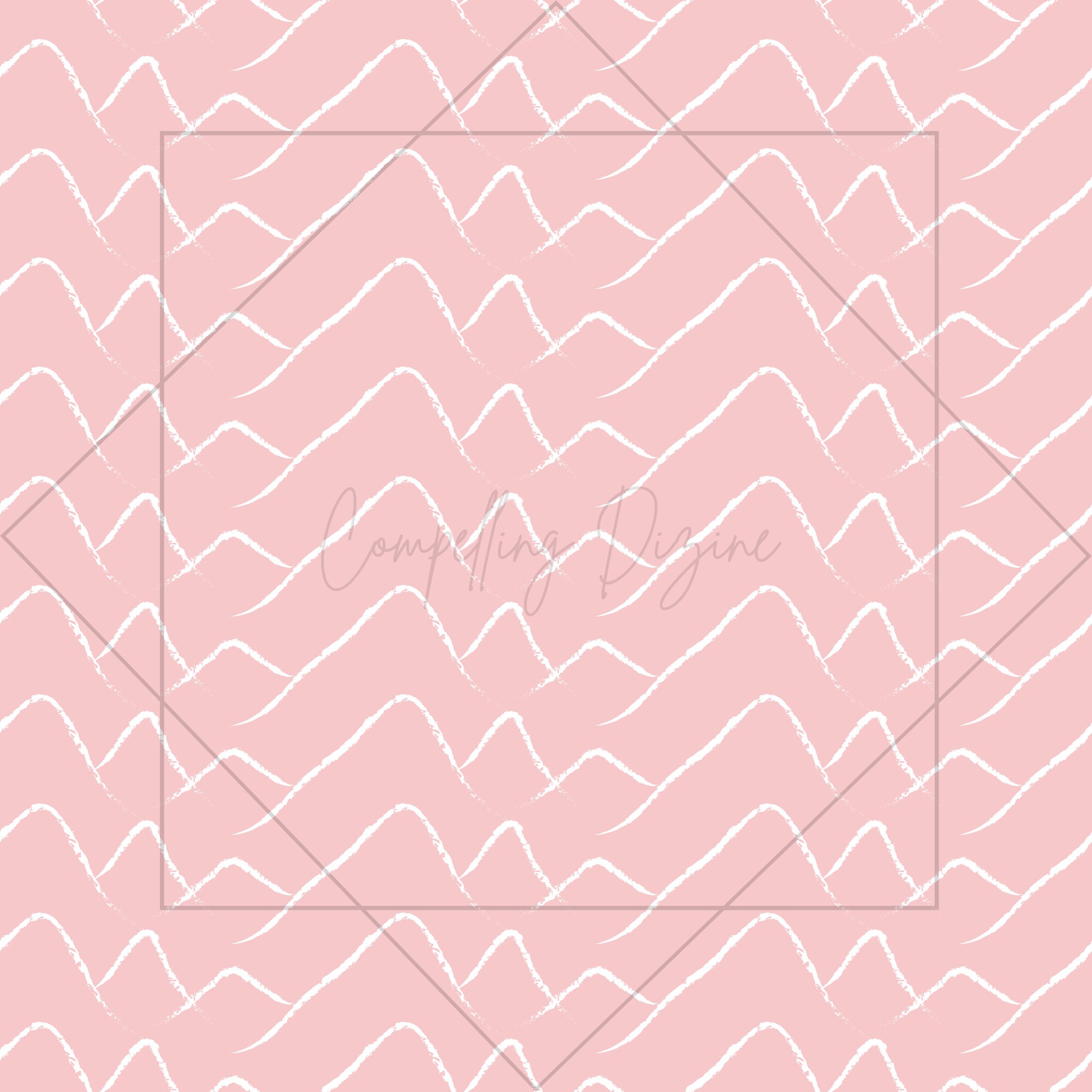 Doodle Pink Digital Designs | Seamless Pattern Illustrations ...