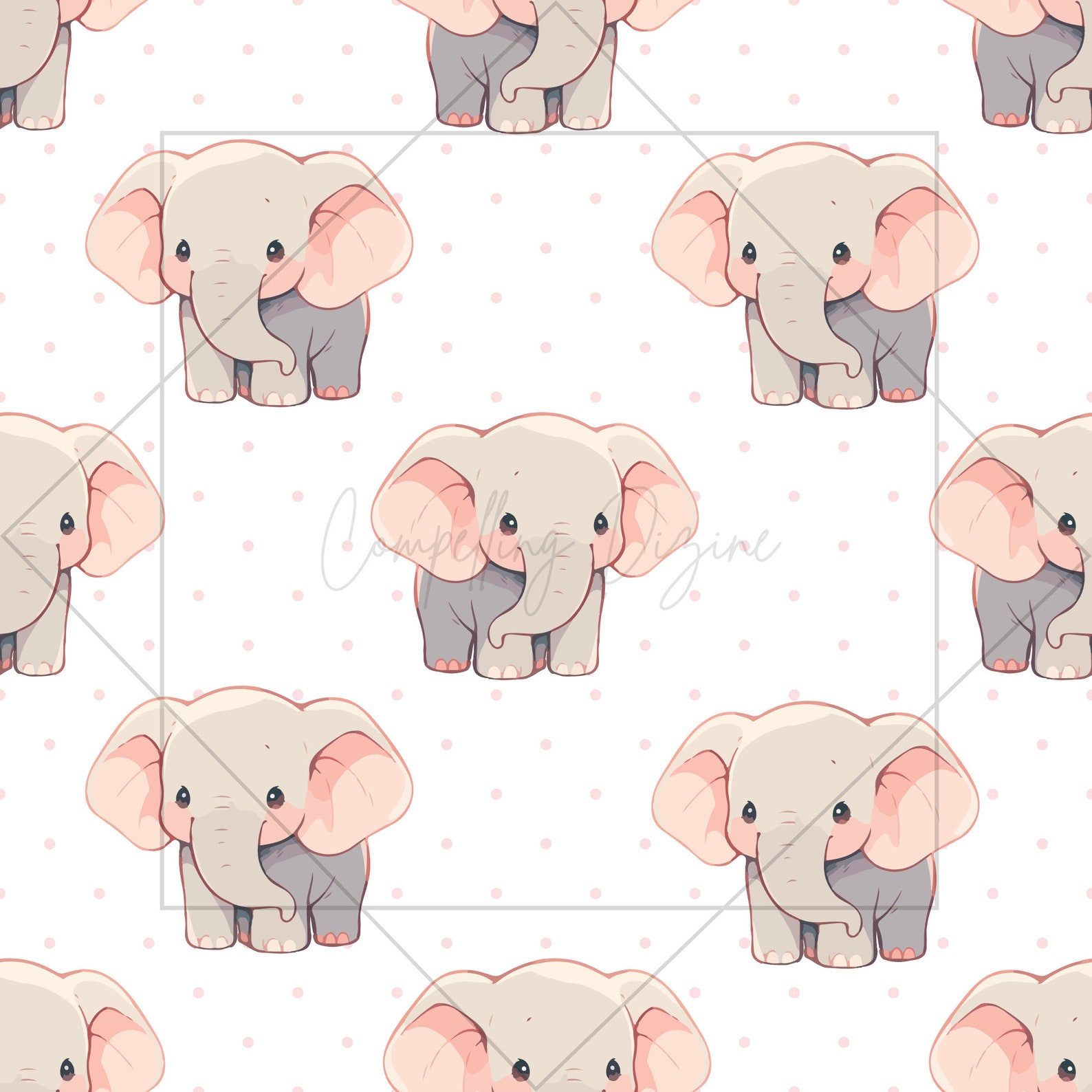 Zoo Animal Digital Patterns | Wildlife Seamless Paper | Cute Scrapbook ...