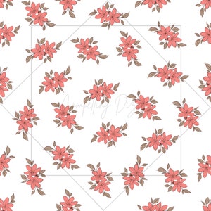 Spring Garden Digital Patterns | Floral Seamless Paper | Bloom ...