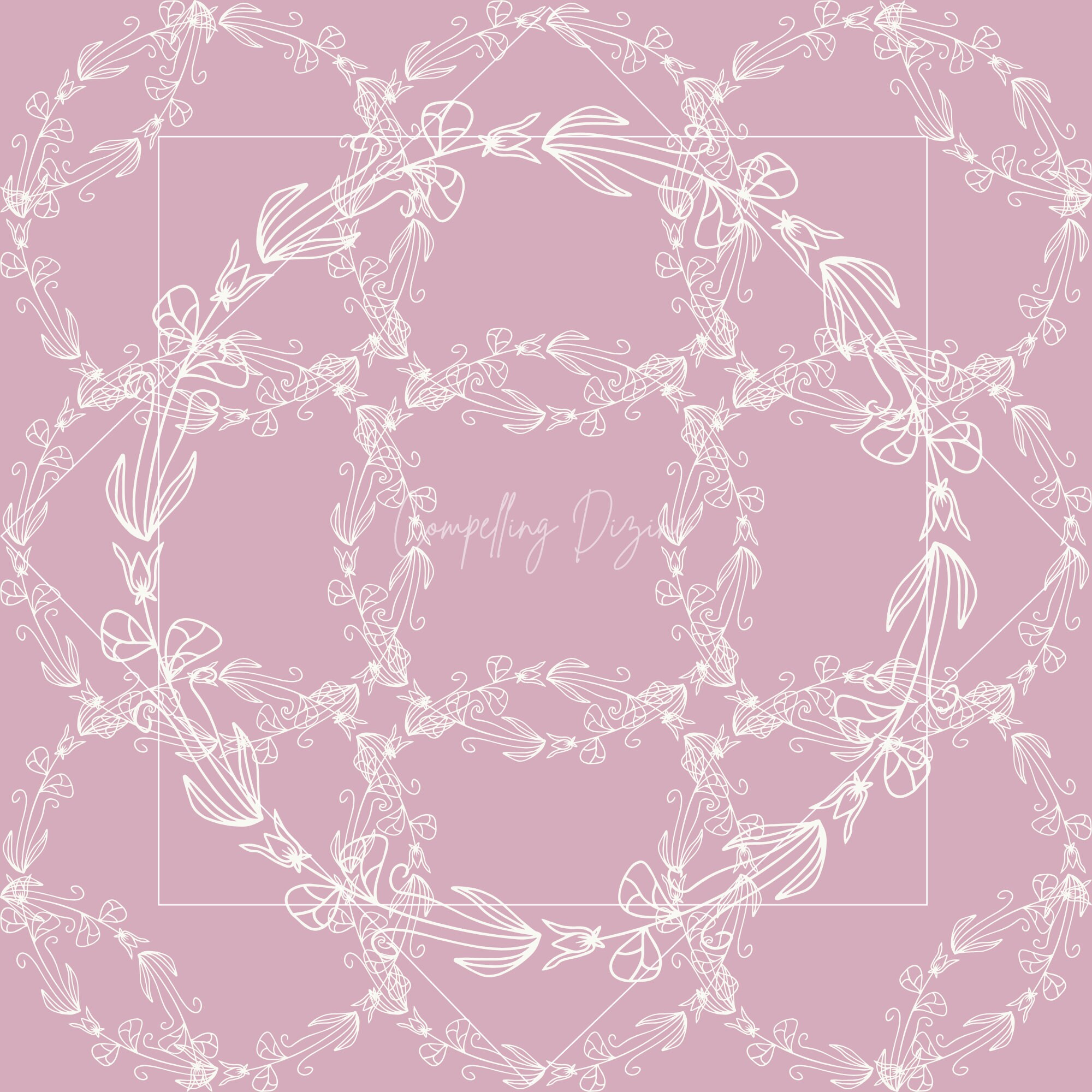 Patterns & Petals Digital Designs | Blush Floral Seamless Prints ...