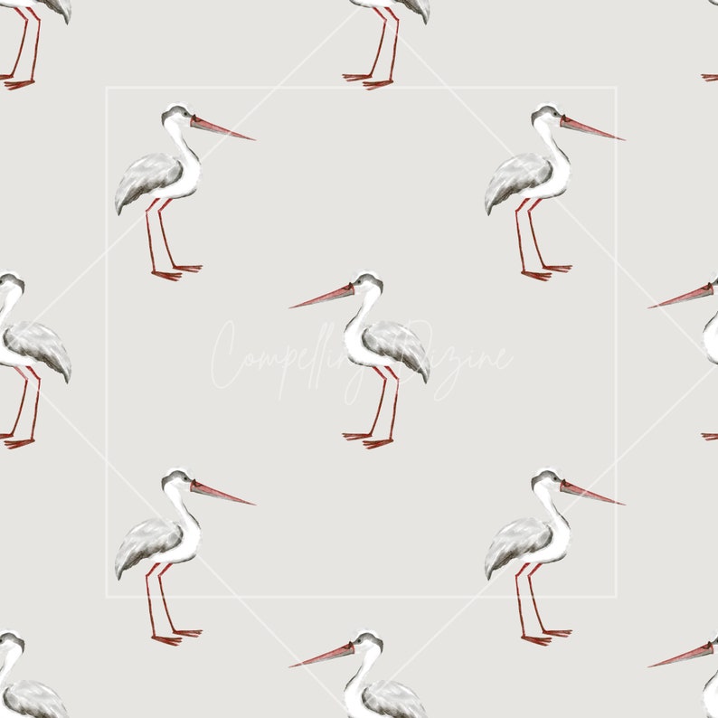Sea Birds Digital Patterns | Birds Seamless Paper | Sea Scrapbook ...