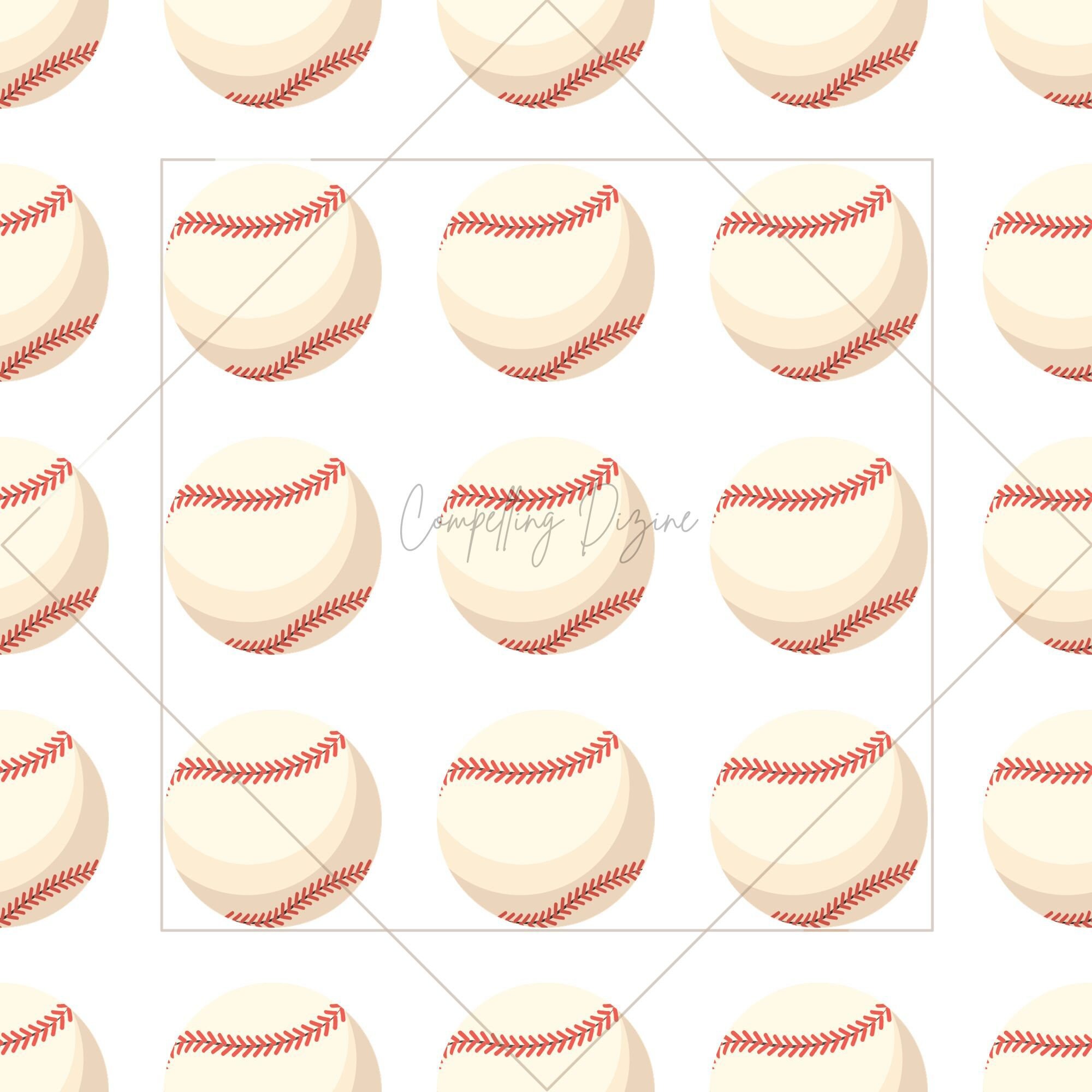 Baseball Digital Designs | Bat, Ball Scrapbook Craft Paper | Sports ...