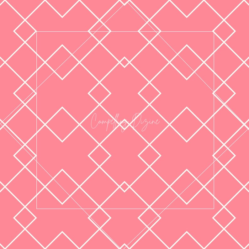 Watermelon Color Pattern Digital Paper | Colorful | Seamless | Peach ...