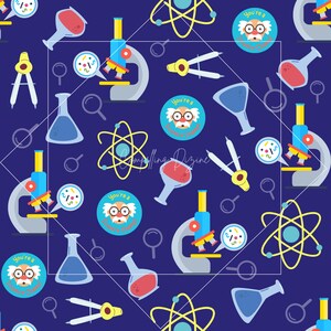 School Digital Patterns | Back to School Seamless Paper | Teacher ...