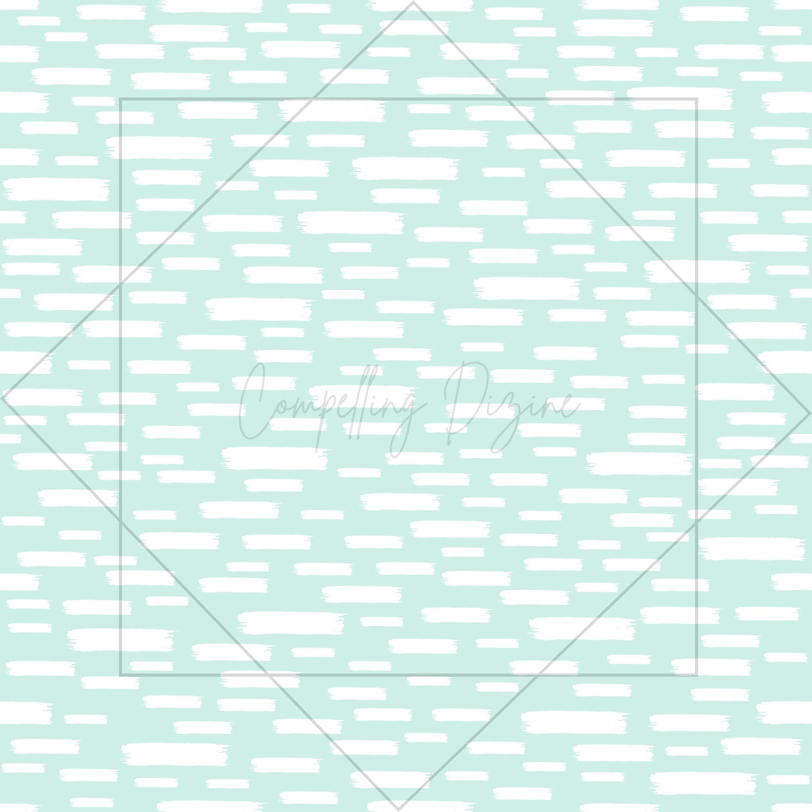 Doodle Mint Digital Design | Illustration Seamless Patterns | Printable ...