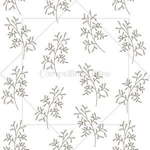 Fall Foliage Digital Designs | Autumn Leaves Scrapbook Paper | Floral ...