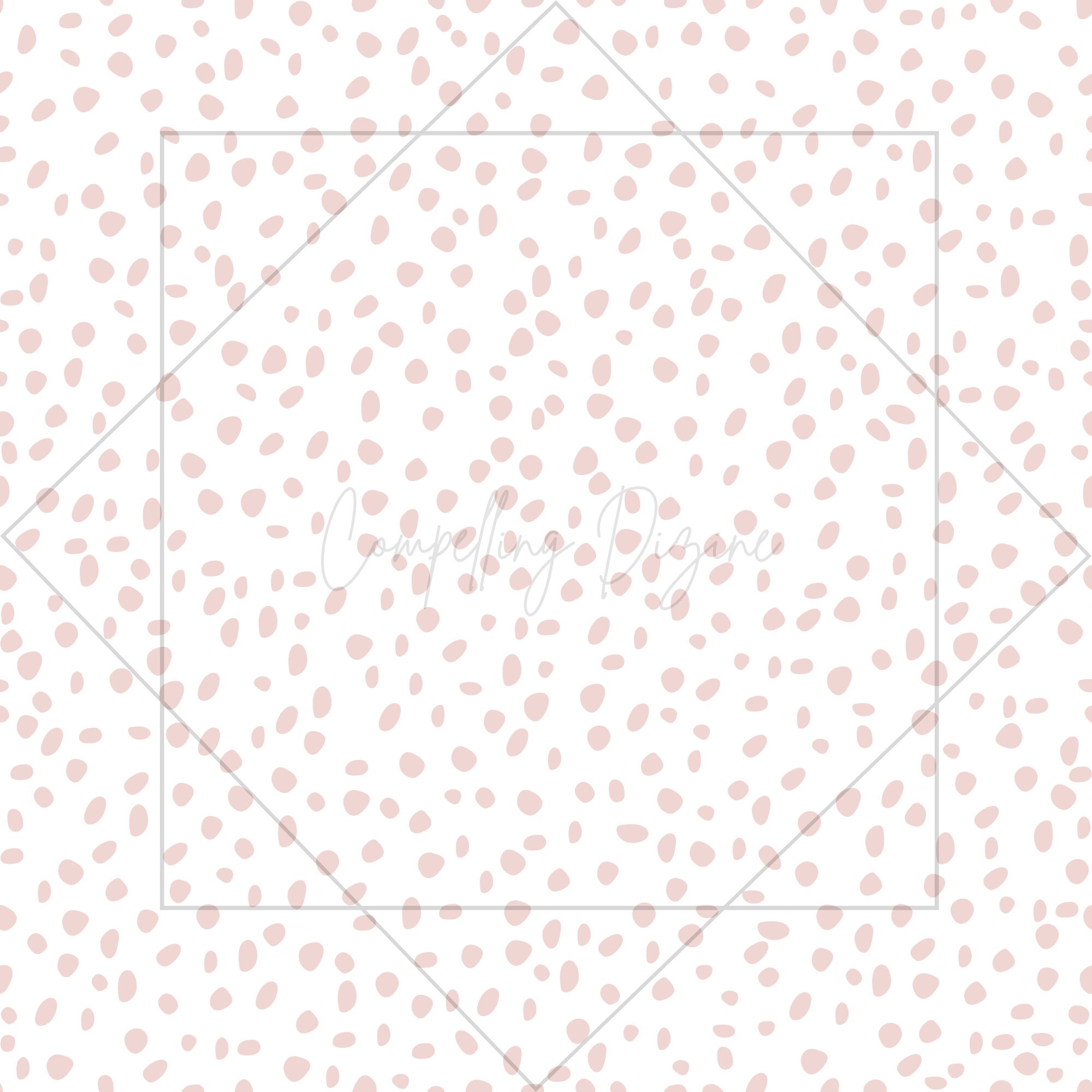 Doodle Blush Digital Design Illustration Seamless Patterns Printable ...