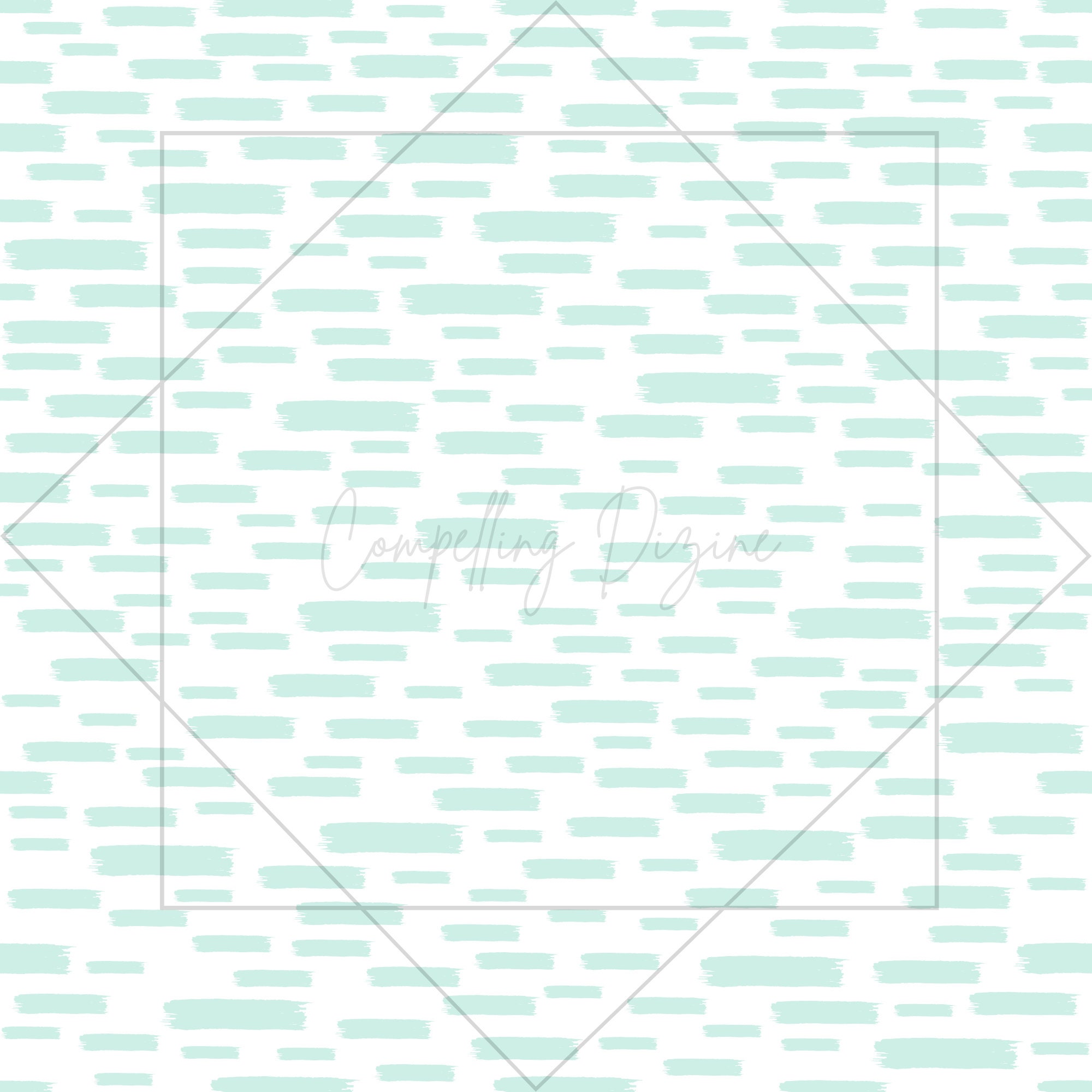 Doodle Mint Digital Design | Illustration Seamless Patterns | Printable ...
