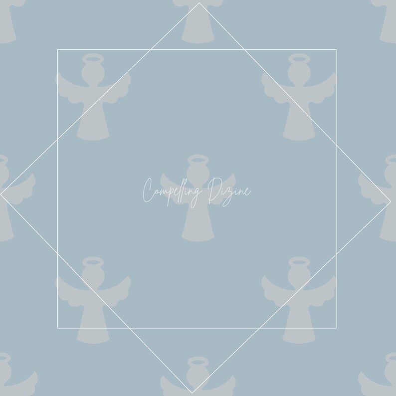 Angel Digital Designs | Angelic Seamless Patterns | Heavenly Image ...