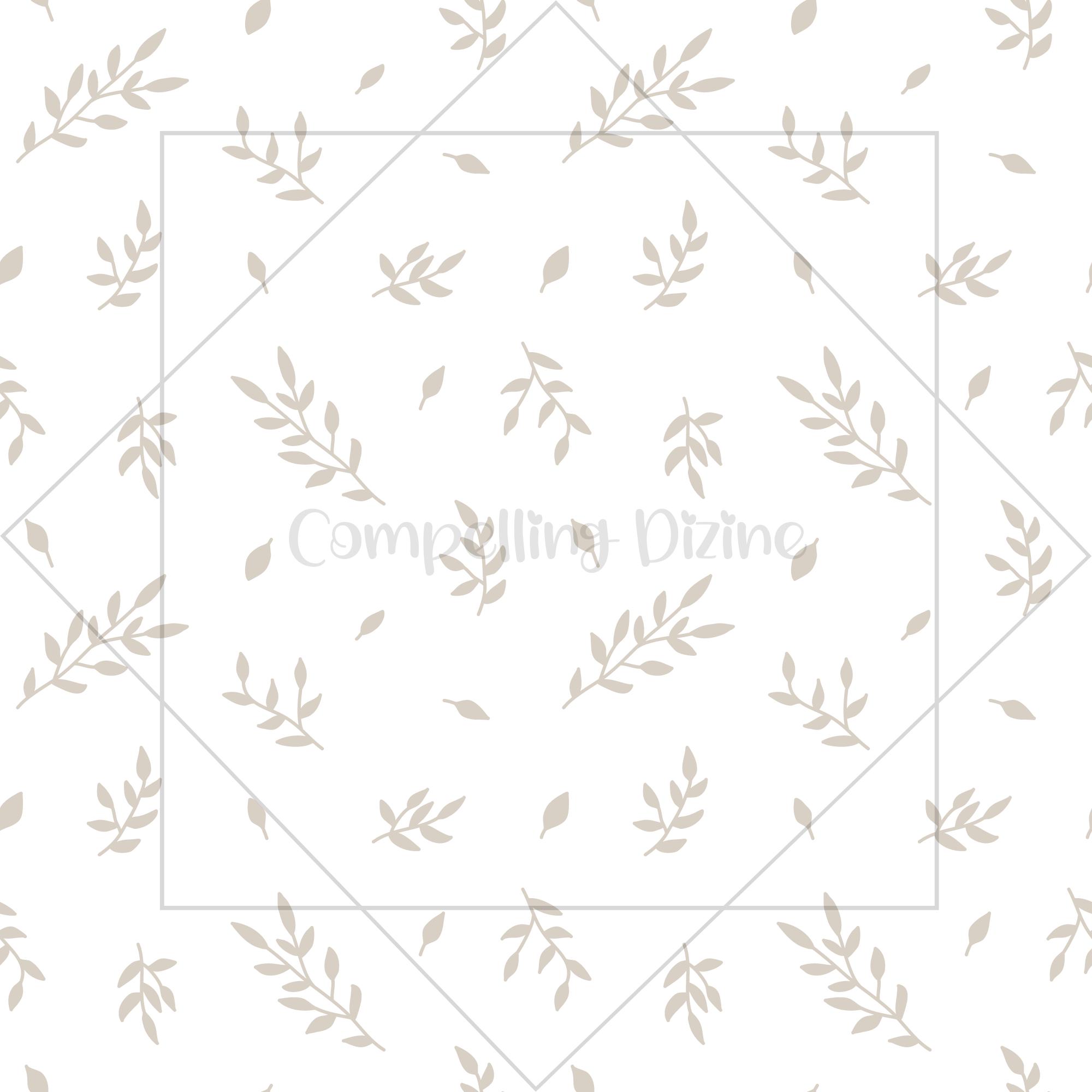 Fall Foliage Digital Designs | Autumn Leaves Scrapbook Paper | Floral ...