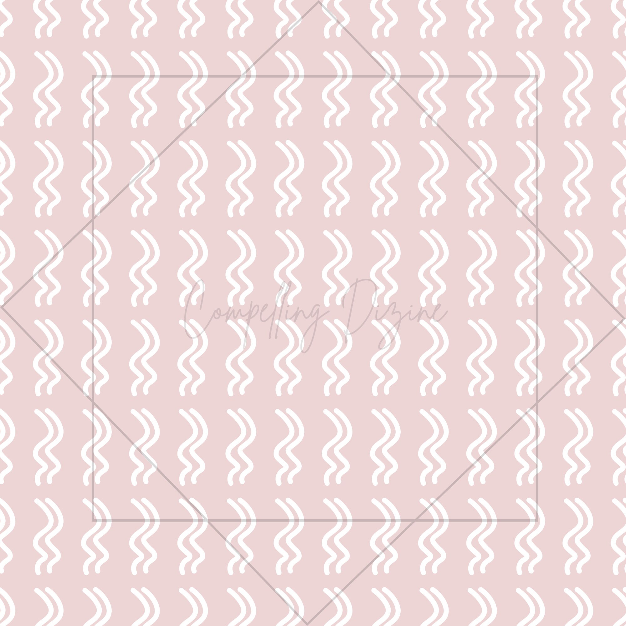 Doodle Blush Digital Design Illustration Seamless Patterns Printable ...