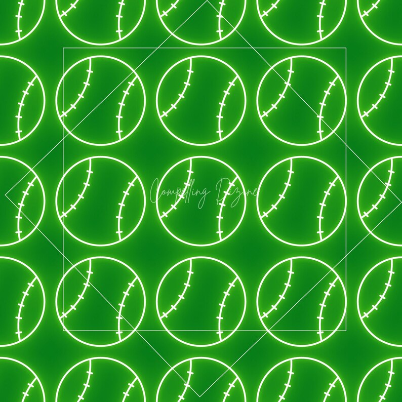 Baseball Digital Designs Bat, Ball Scrapbook Craft Paper Sports ...