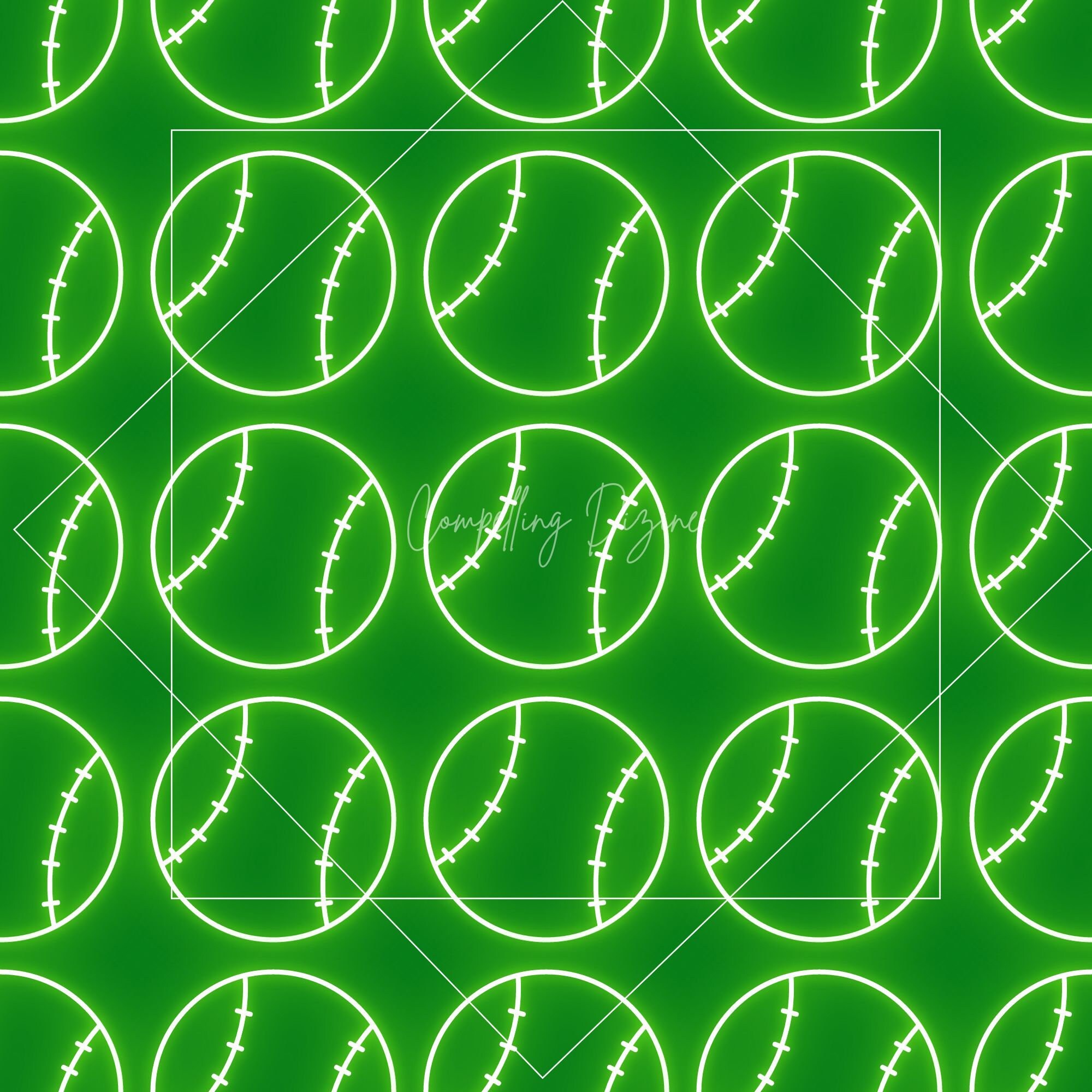 Baseball Digital Designs Bat, Ball Scrapbook Craft Paper Sports ...