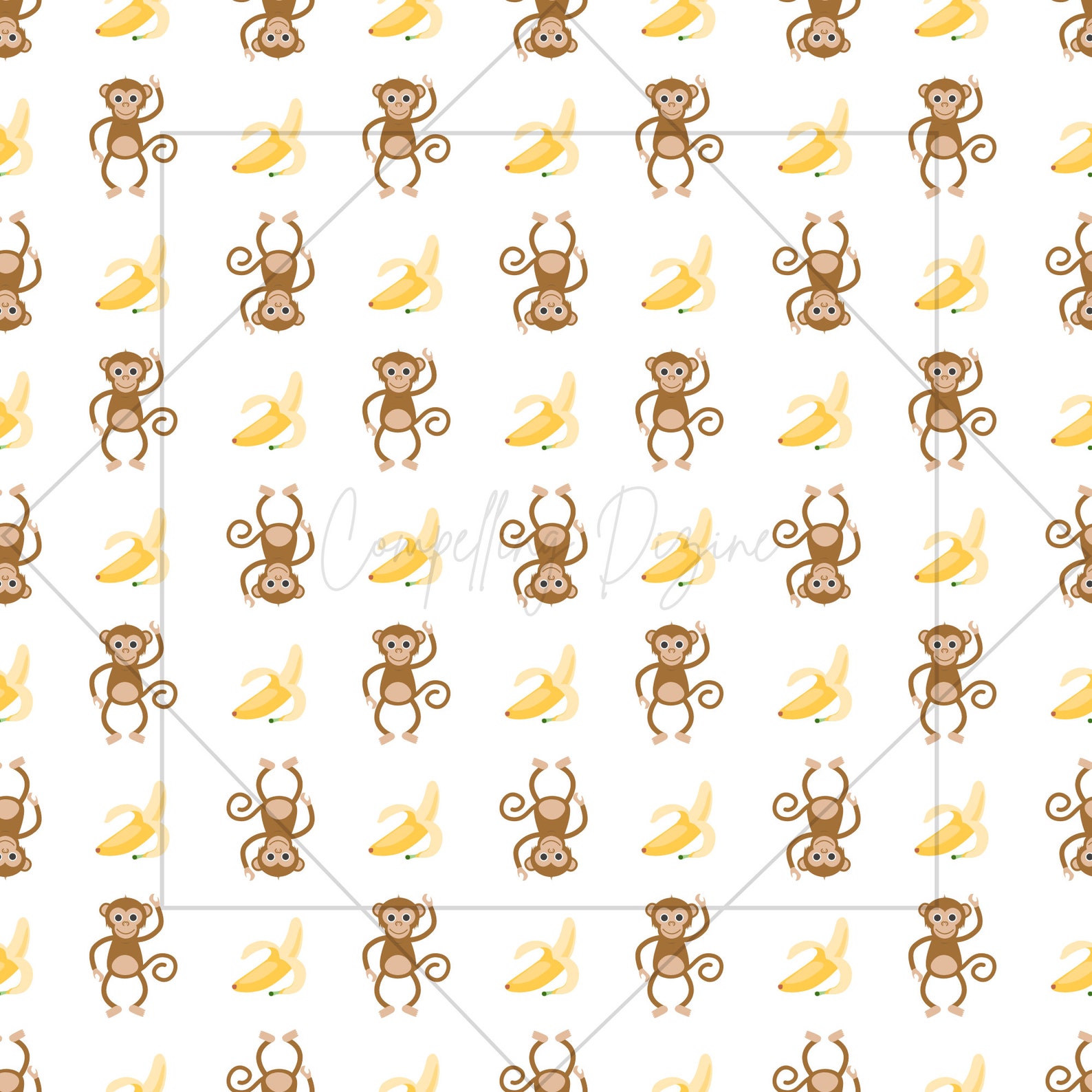 Zoo Animal Digital Patterns | Wildlife Seamless Paper | Cute Scrapbook ...