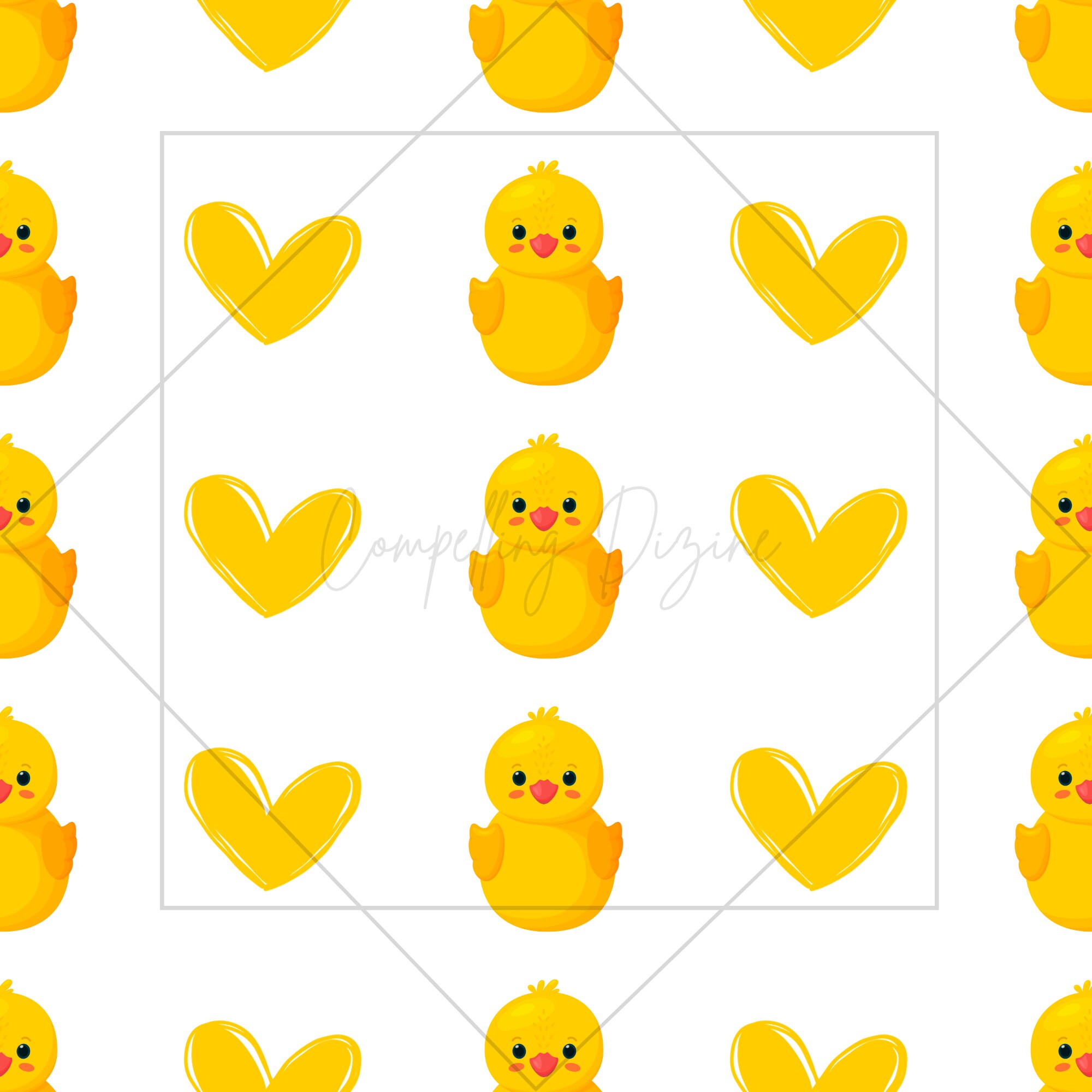 Rubber Duck Digital Patterns | Duckie Seamless Paper | Scrapbook Prints ...