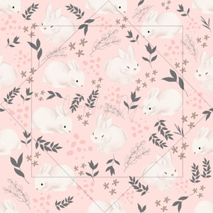 Easter Bunny Digital Patterns | Chicks Seamless Paper | Easter Egg ...