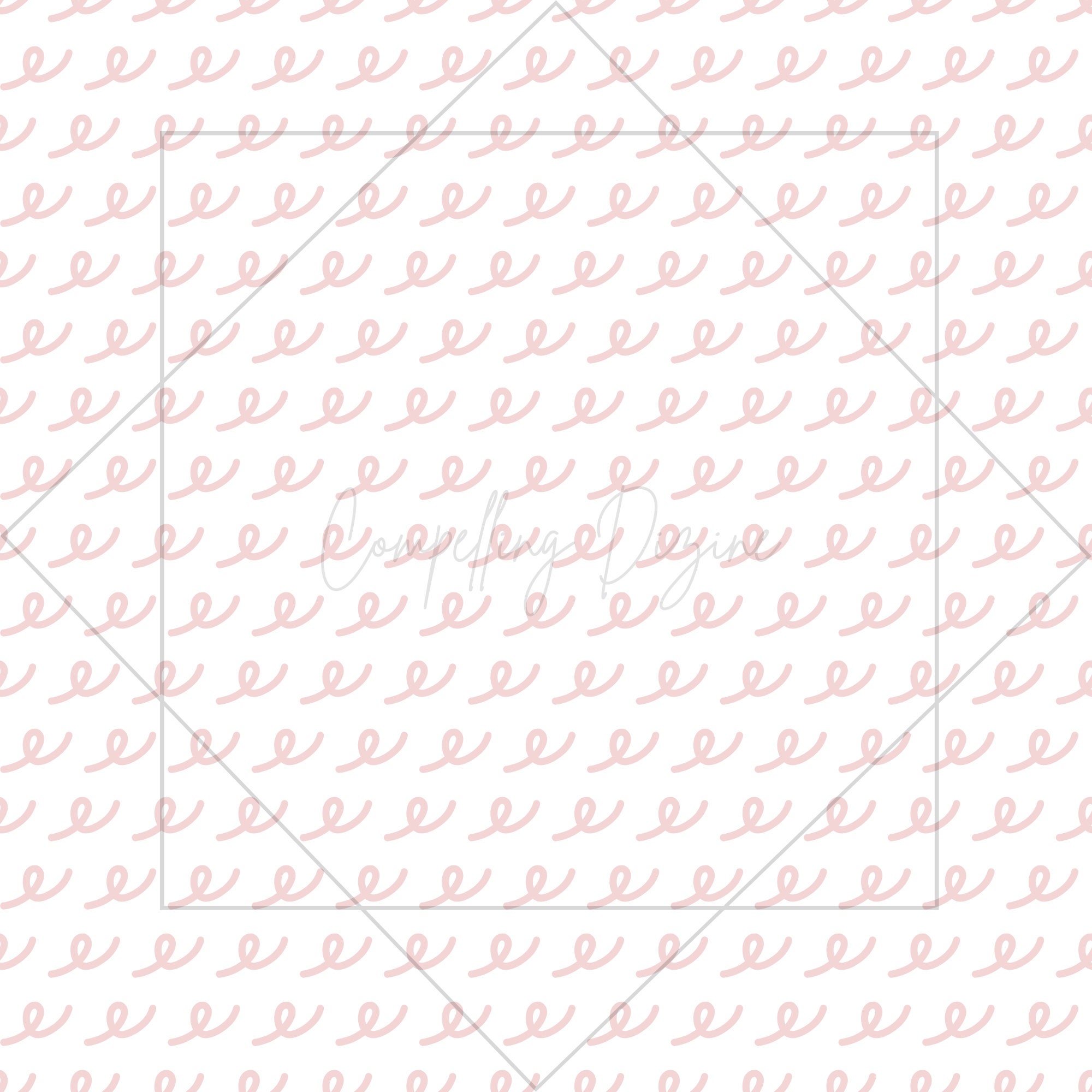 Doodle Blush Digital Design Illustration Seamless Patterns Printable ...