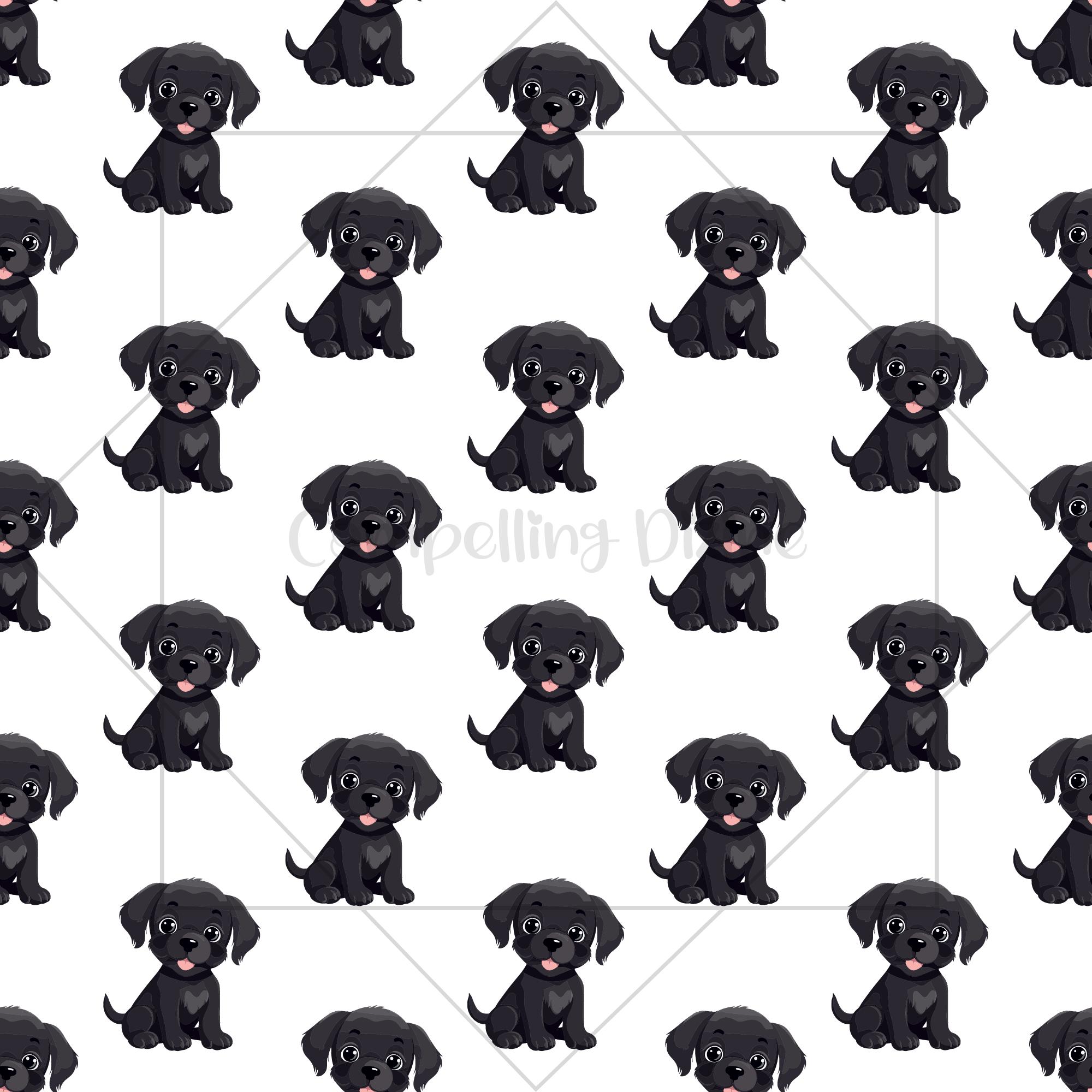 Puppy Digital Designs | Cute Puppies Scrapbook Craft Paper | Animal ...