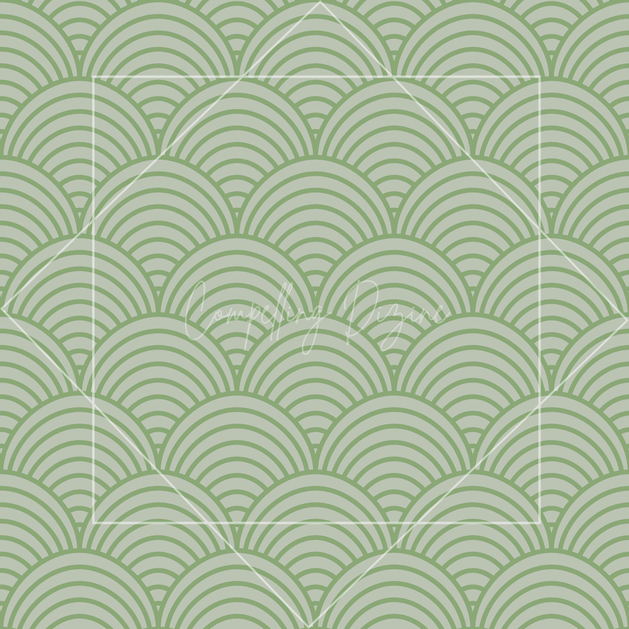 Shades of Sage Digital Paper | Colorful | Seamless | Light Green Art ...