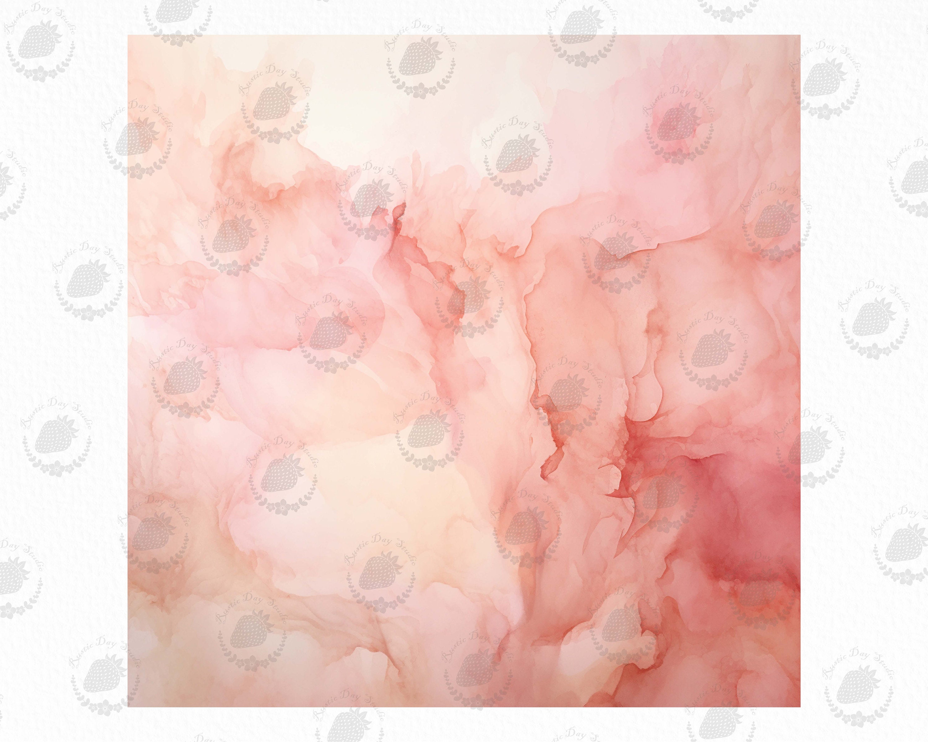 Blush Pink Watercolor Digital Paper Magical Backgrounds for DIY ...