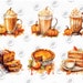 Watercolor Pumpkin Spice Delights Watercolor Pumpkin Spice Clipart ...