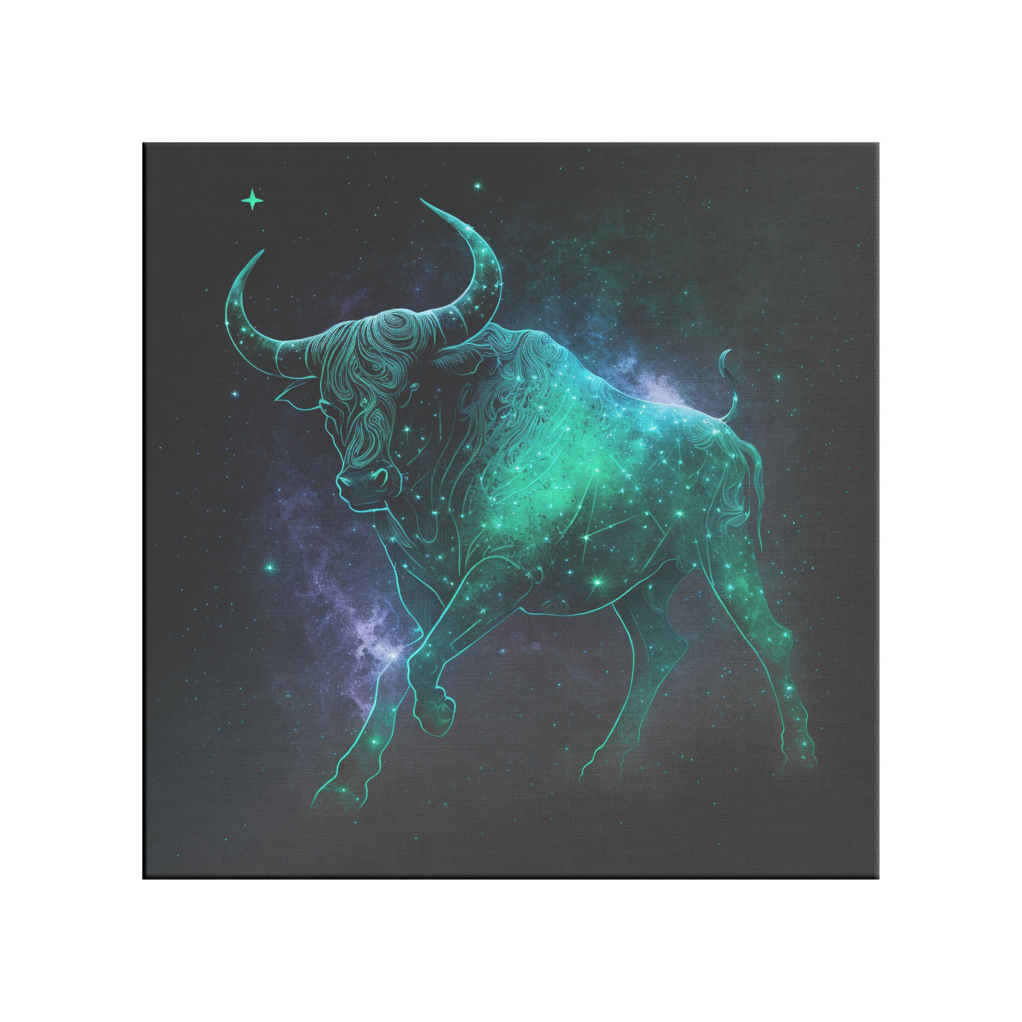 Celestial Taurus: A Painting of the Majestic Taurus Constellation ...