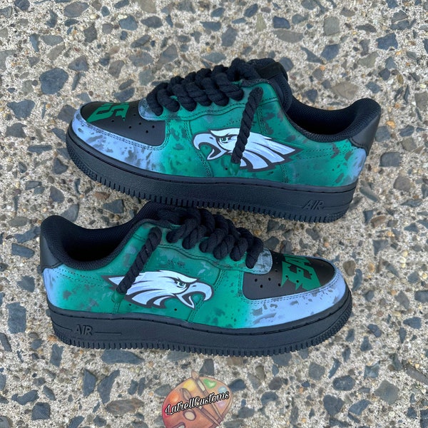 Philadelphia Eagles Custom Shoes - Etsy