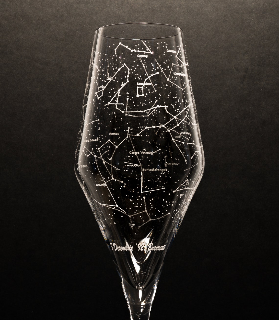 Personalized Wedding Glass, Toasting Flute, Bride and Groom Gift ...