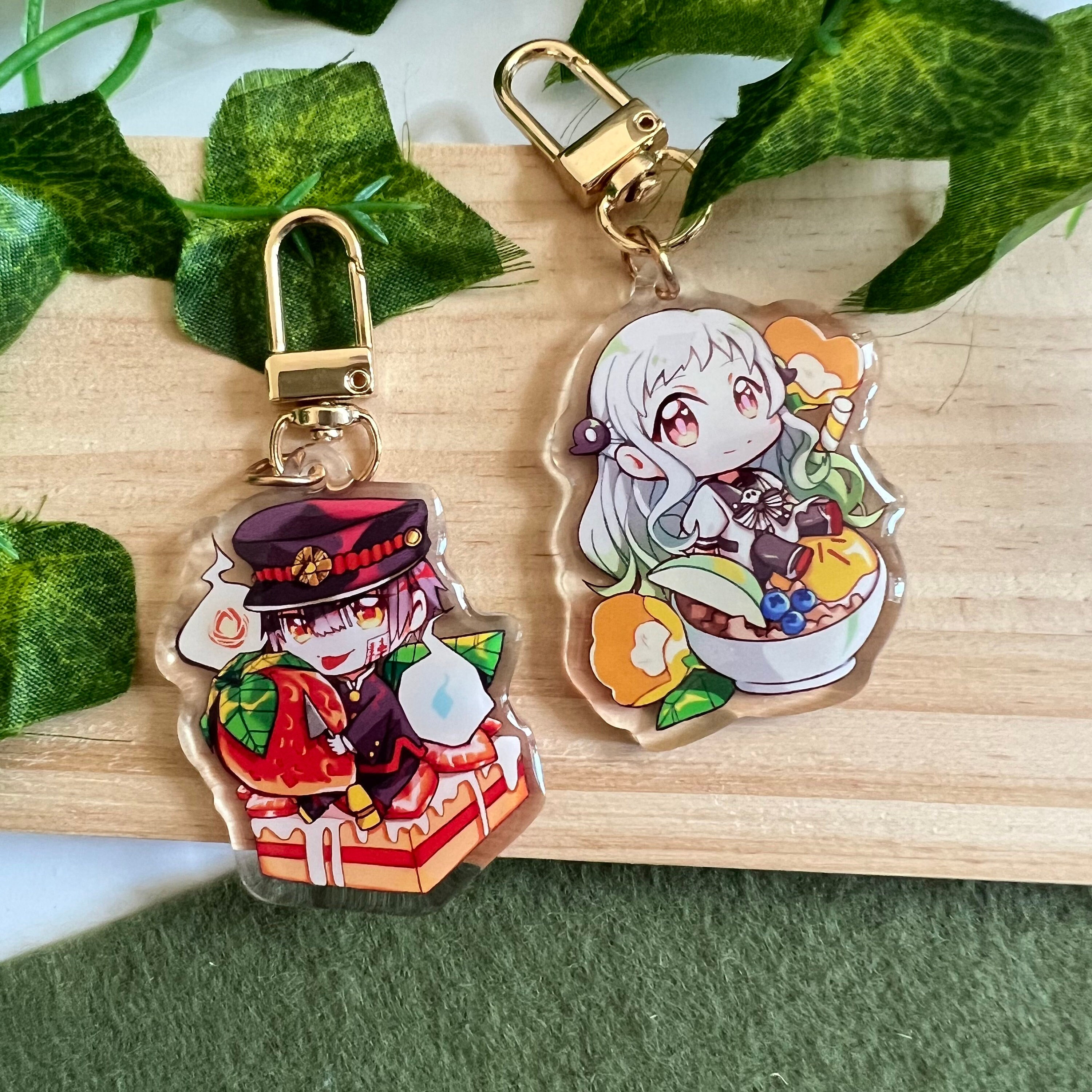 Toilet-bound Hanako-kun JSHK Keychain Charm Nene & Hanako Kun - Etsy