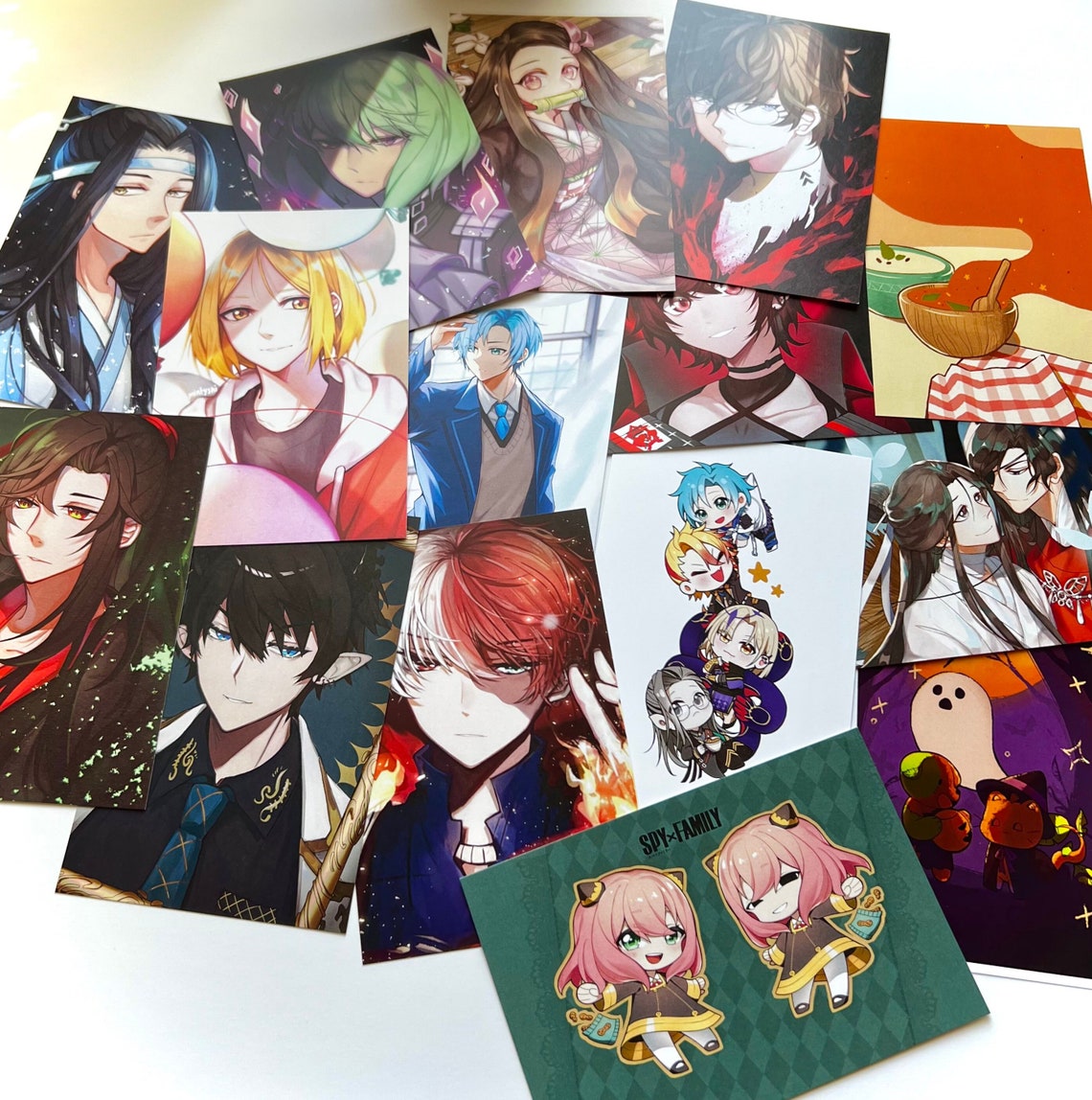 Anime Art Prints - Postcards (~4x6) - Etsy