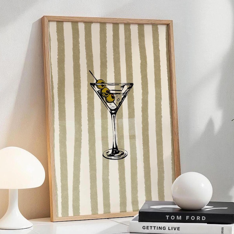 Retro Cocktail Glass - Etsy