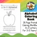 26 Printable Alphabet Coloring Worksheets, Preschool-kdg Phonics ...