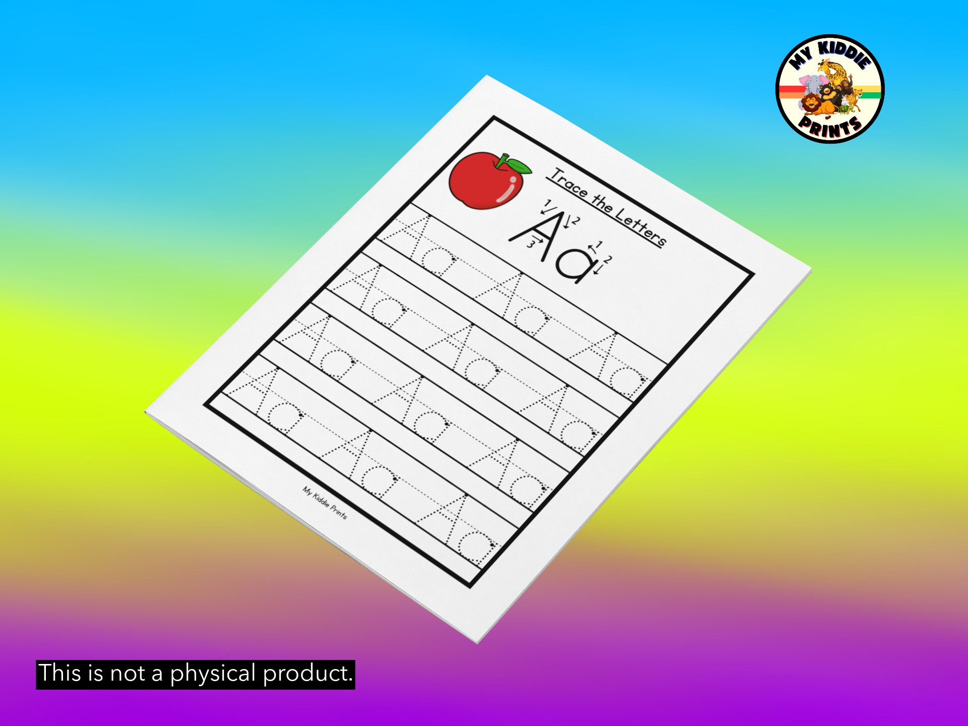 Preschool Tracing Worksheet, 26 Printable Trace the Alphabet Worksheets ...