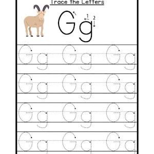 Preschool Tracing Worksheet, 26 Printable Trace the Alphabet Worksheets ...