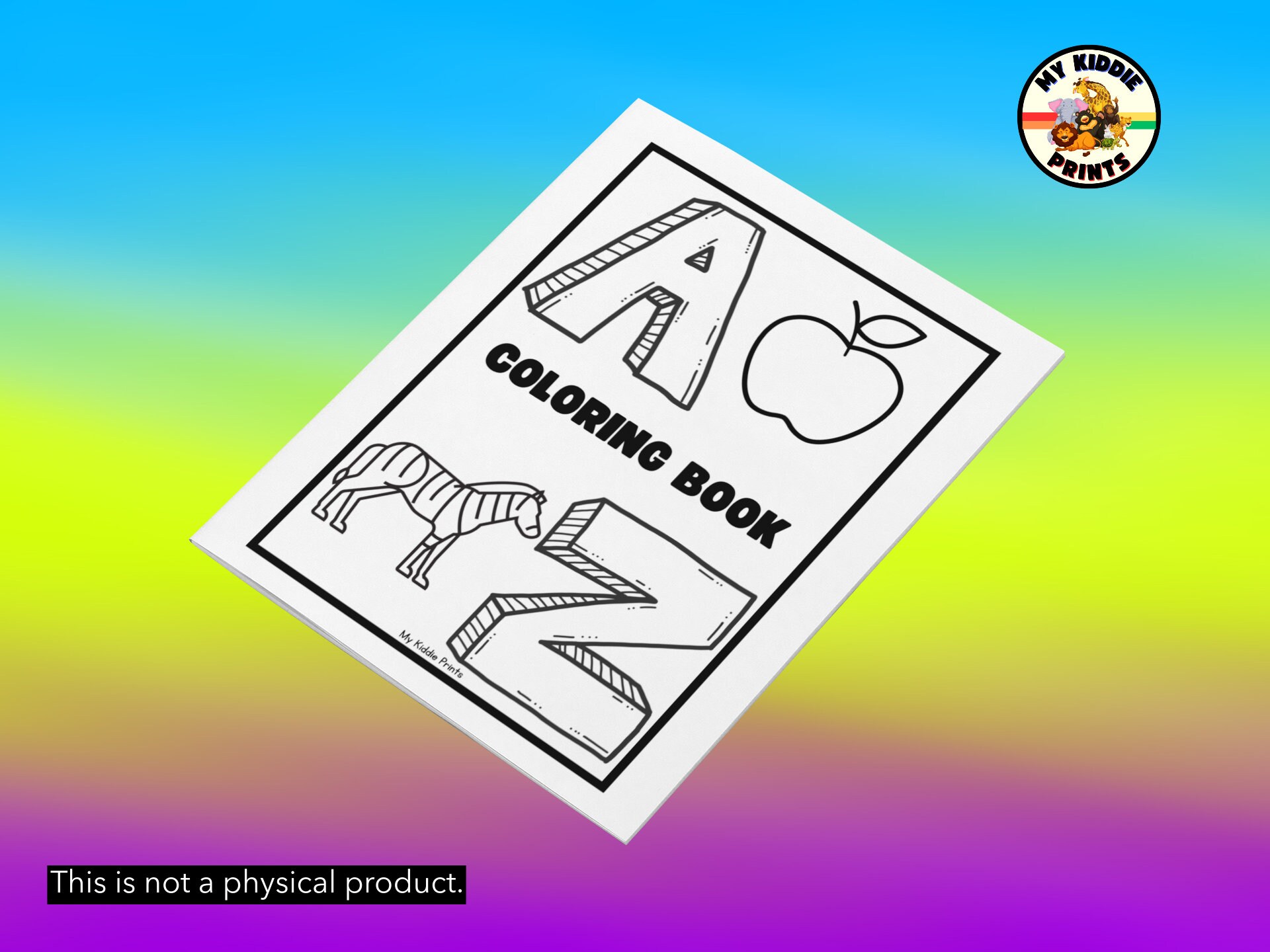 27 Printable Alphabet Coloring Book Worksheets, Preschool-kdg Phonics ...