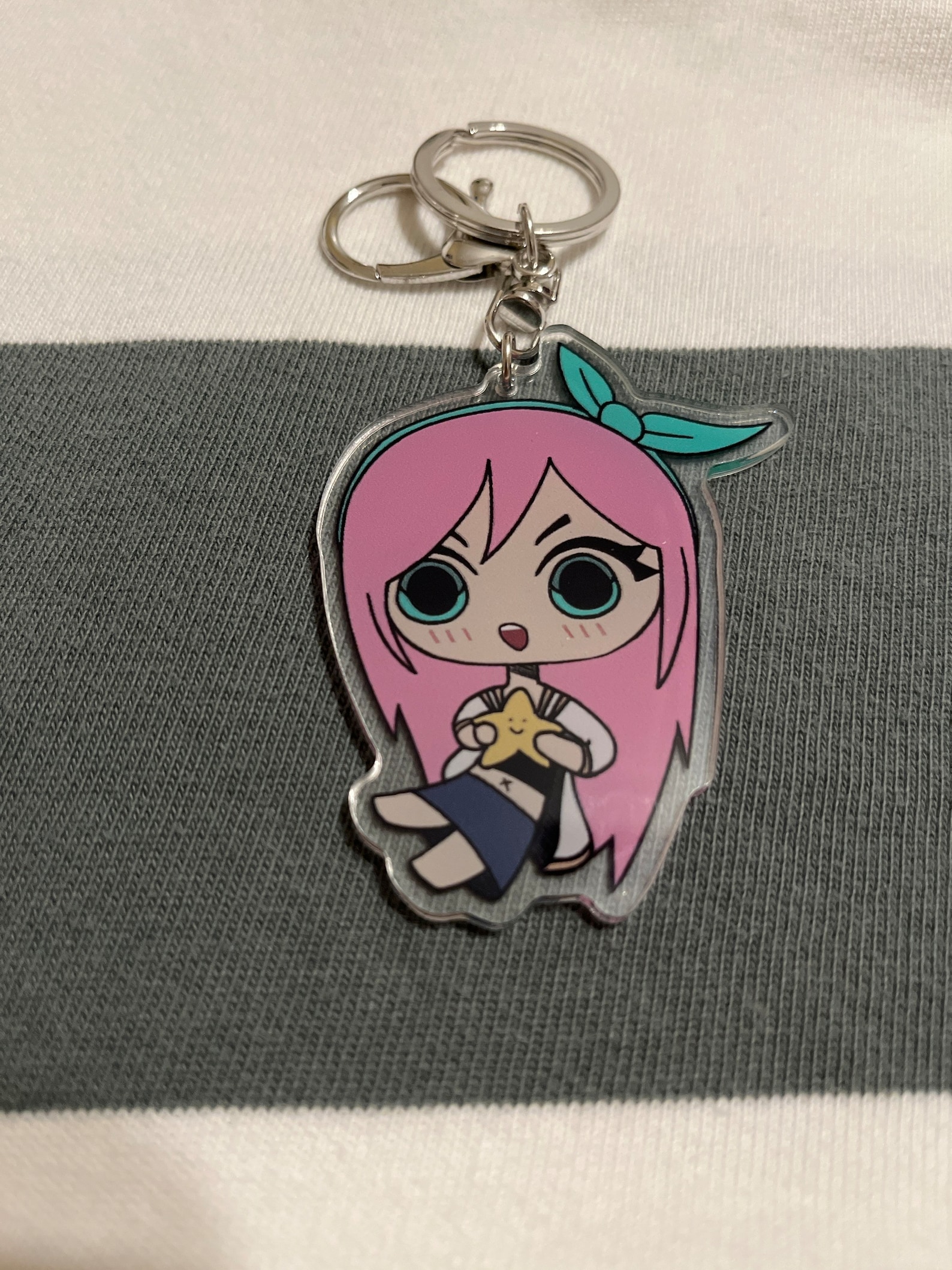 AUBREY KEYCHAIN!!! Fanmade Omori Acrylic Keychain - Star Themed!! - Etsy