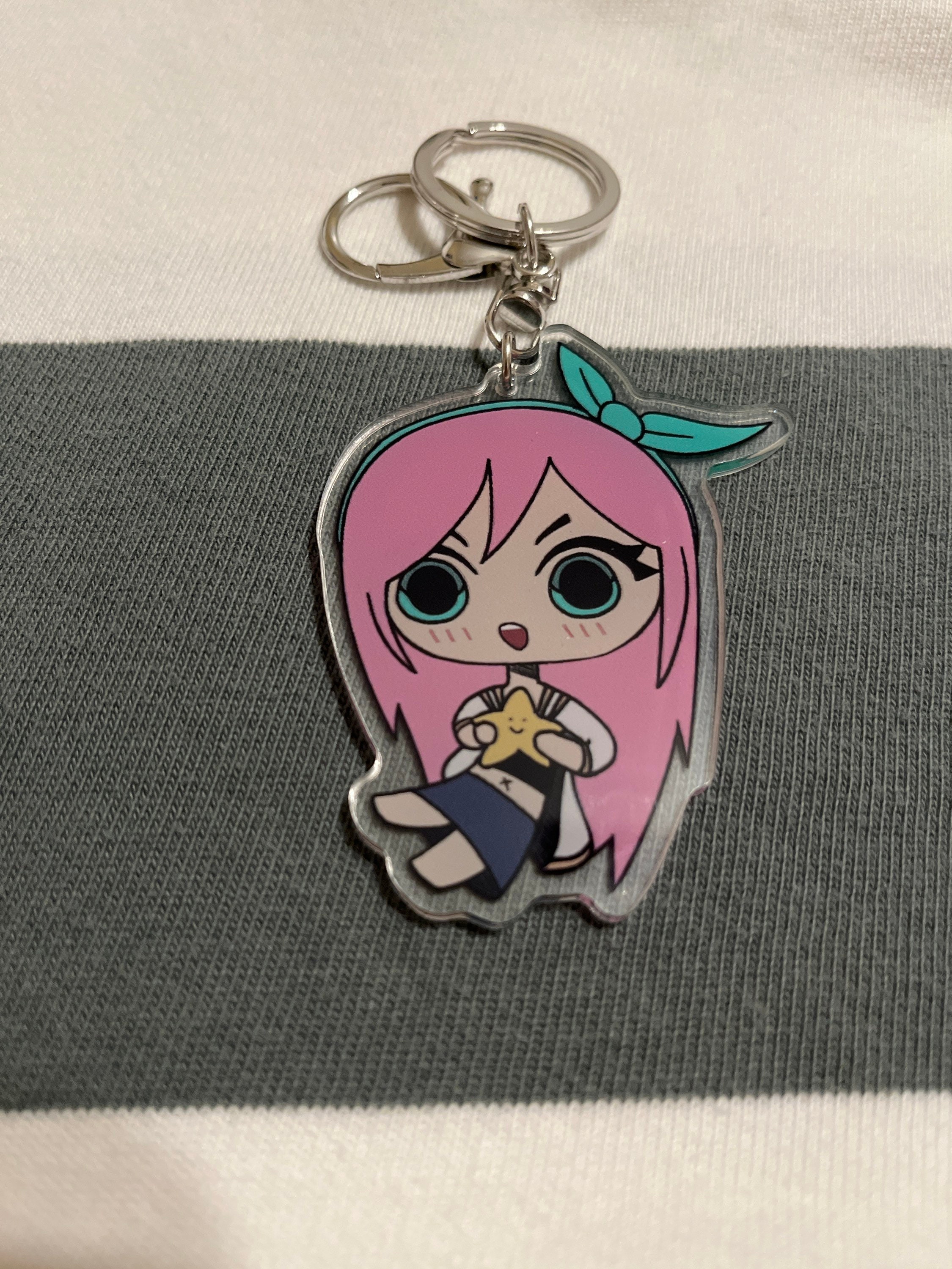 AUBREY KEYCHAIN Fanmade Omori Acrylic Keychain Star Themed - Etsy