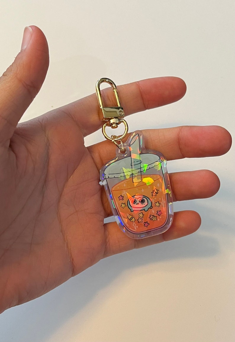 Animal Boba Tea Keycharms 2'' - Etsy