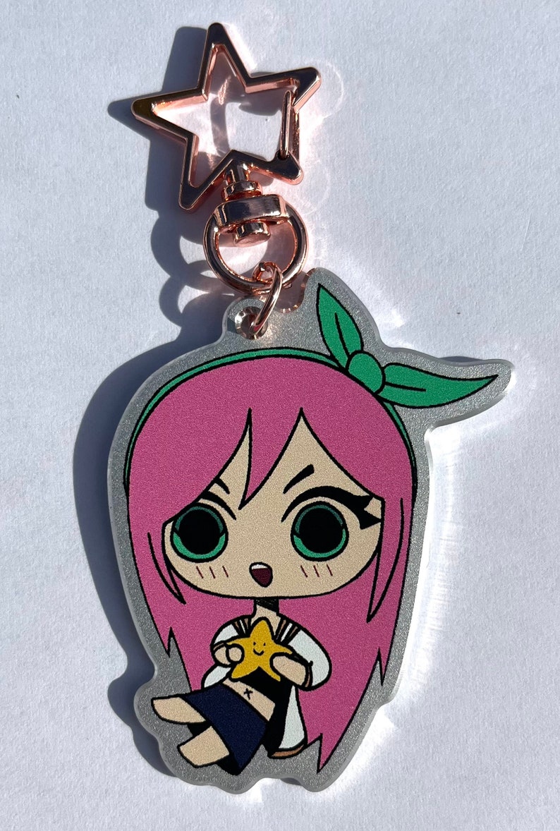 AUBREY KEYCHAIN!!! Fanmade Omori Aluminum Alloy Keychain - Star Themed ...