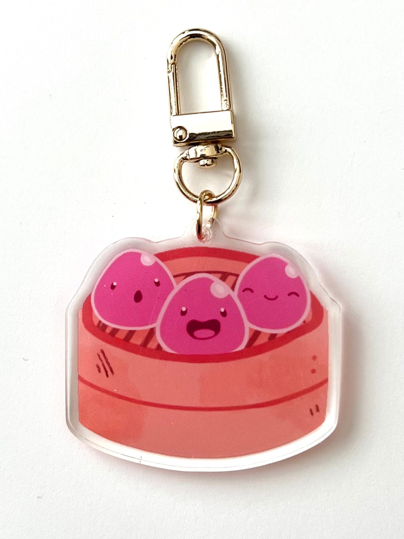 SLIME RANCHER KEYCHARMS Fanmade Slime Rancher Bao Bun Keycharms - Etsy