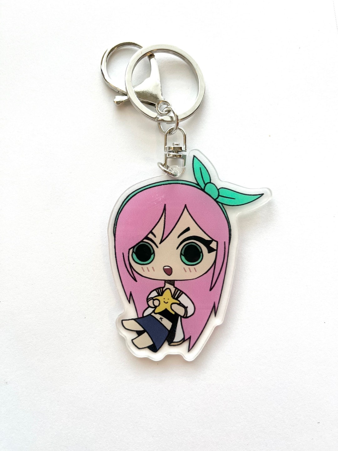 AUBREY KEYCHAIN!!! Fanmade Omori Acrylic Keychain - Star Themed!! - Etsy