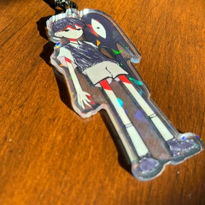 OMORI Inspired Keycharm - SUNNY and SOMETHING 4'' Height Double Sided ...