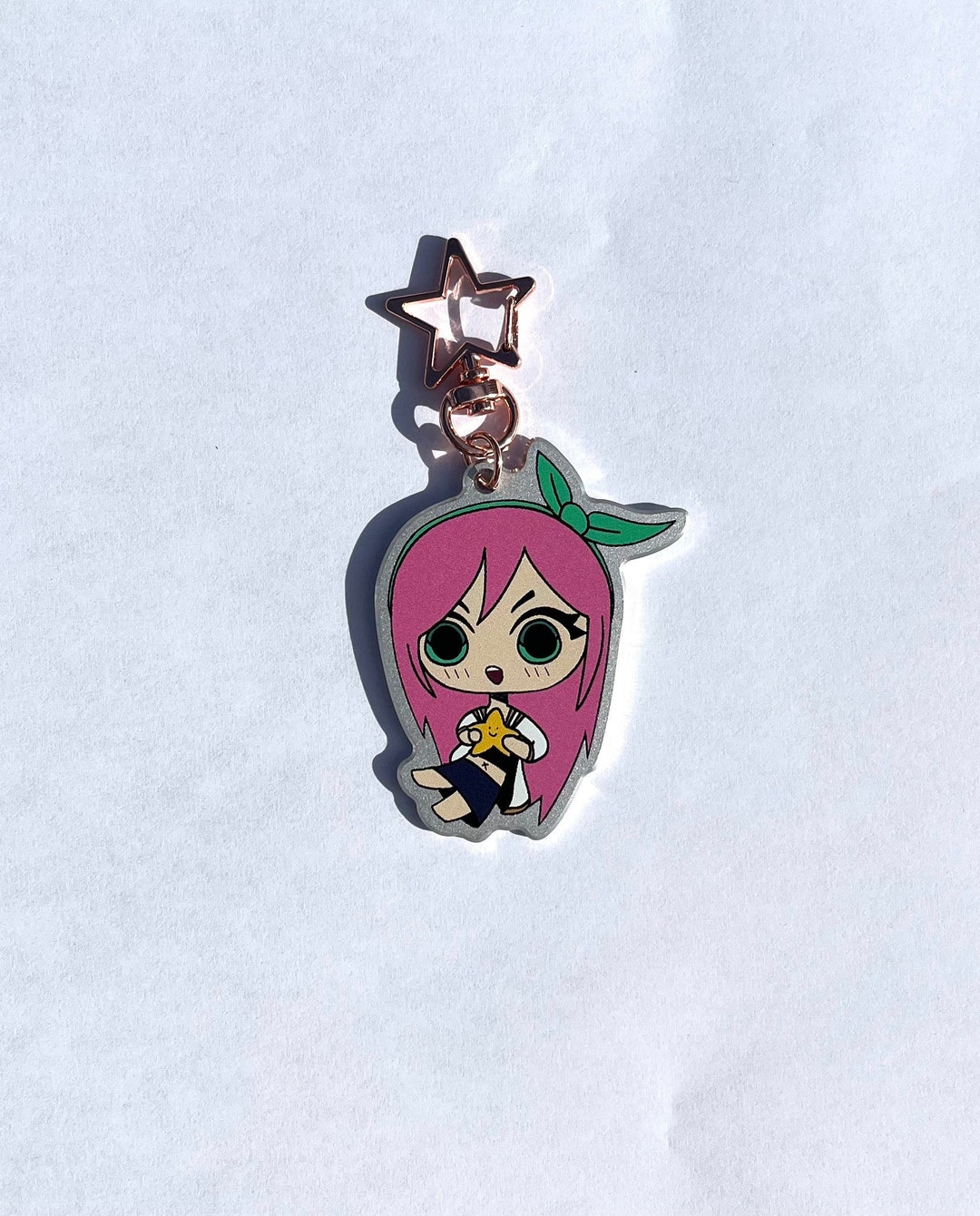 AUBREY KEYCHAIN!!! Fanmade Omori Aluminum Alloy Keychain - Star Themed ...