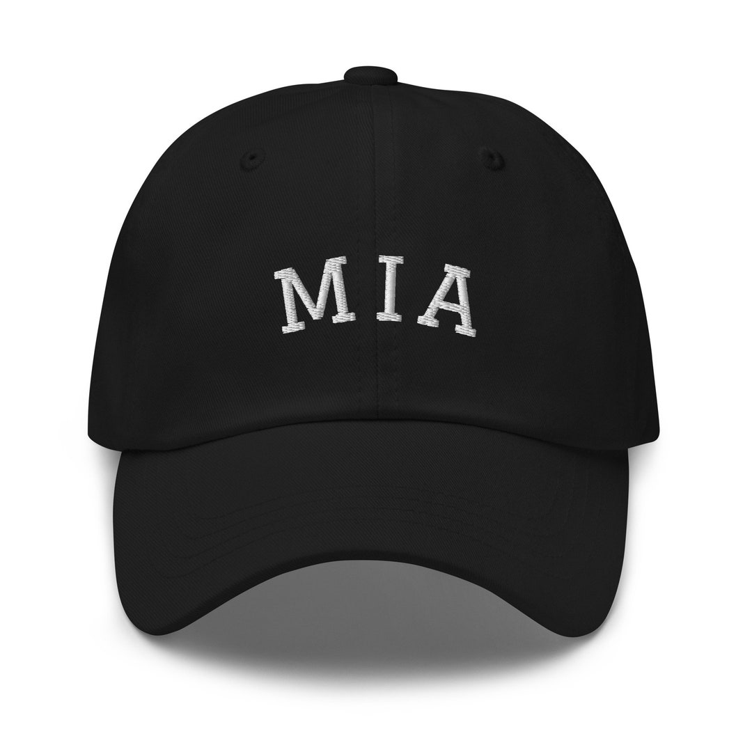 MIA Airport Code Hat: Miami Chino Twill Cap - Etsy