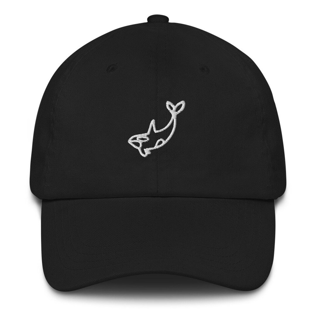 Dolphin Dad Hat | Embroidered Fish Hat | Funny Fishing Cap | Fish Dad ...