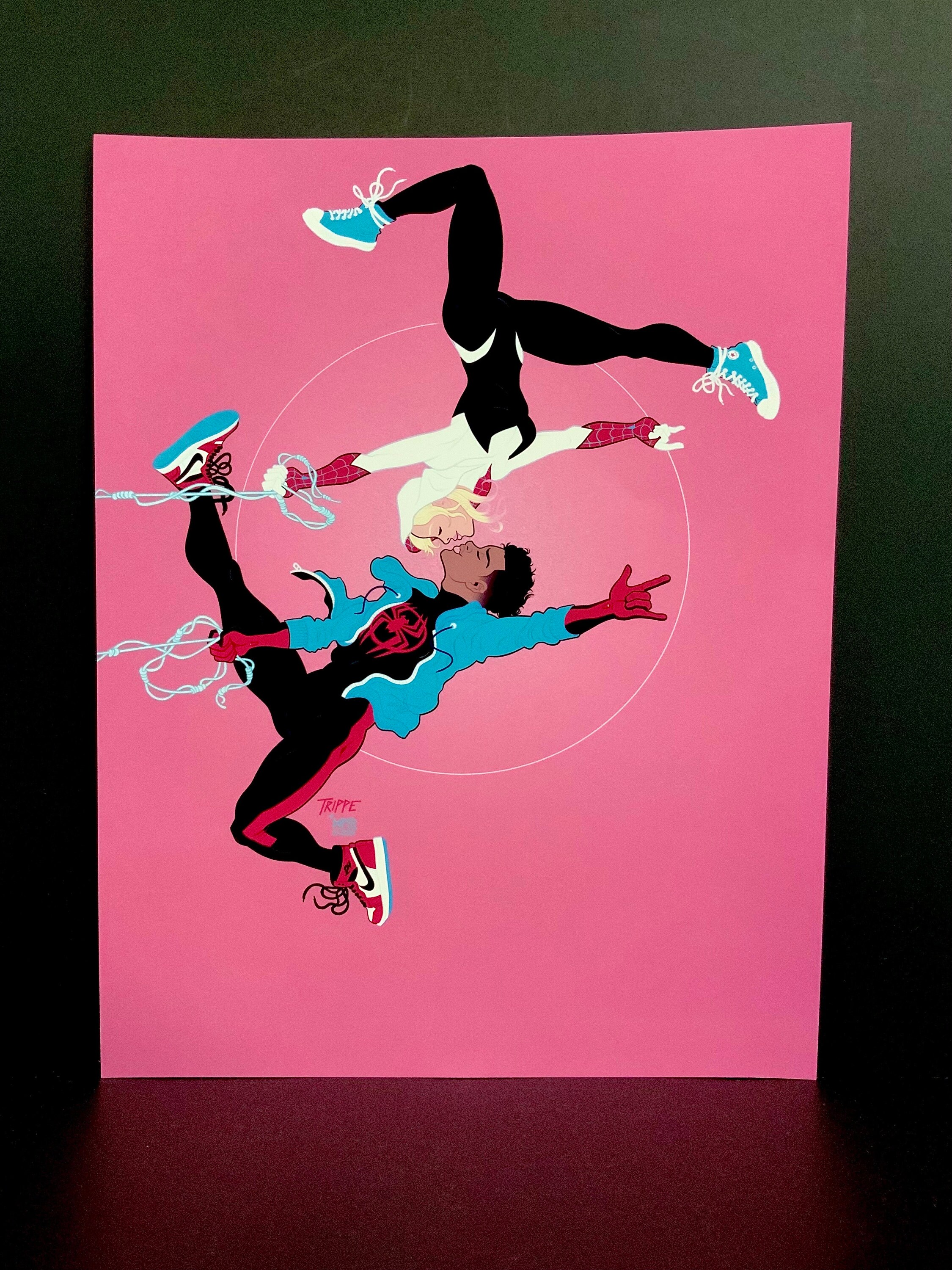 Kissflip No 3 Miles & Gwen Print - Etsy