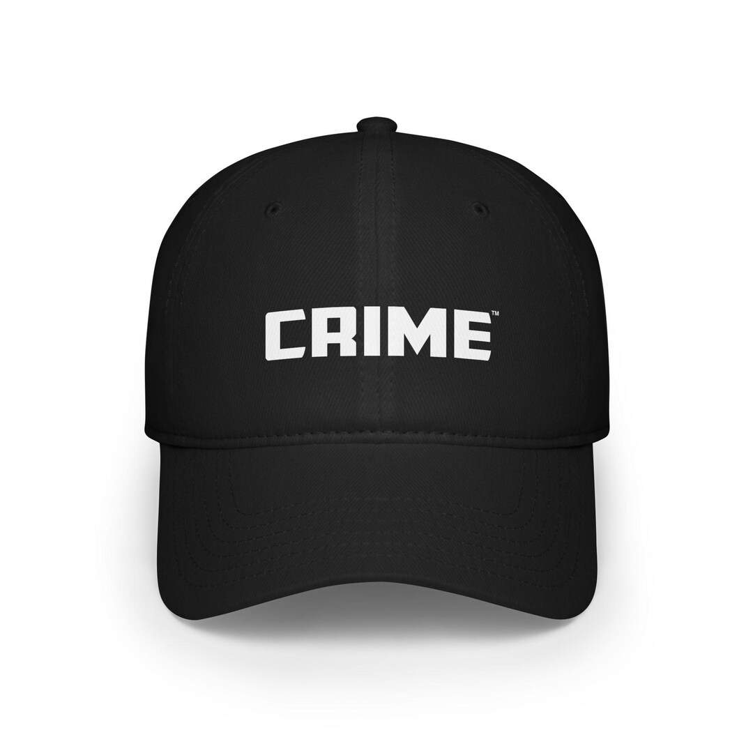CRIME Baseball Cap - Etsy