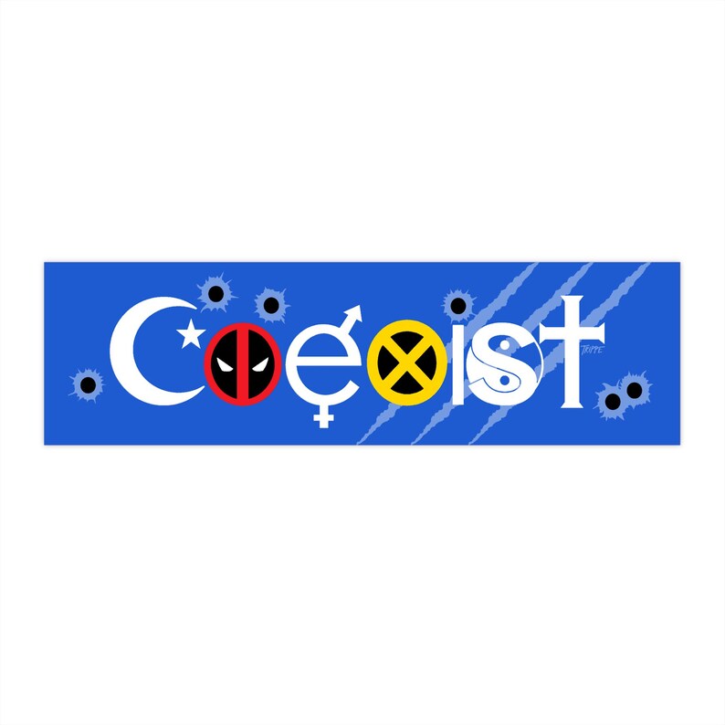 Best Bubs Coexist Bumper Sticker - Etsy
