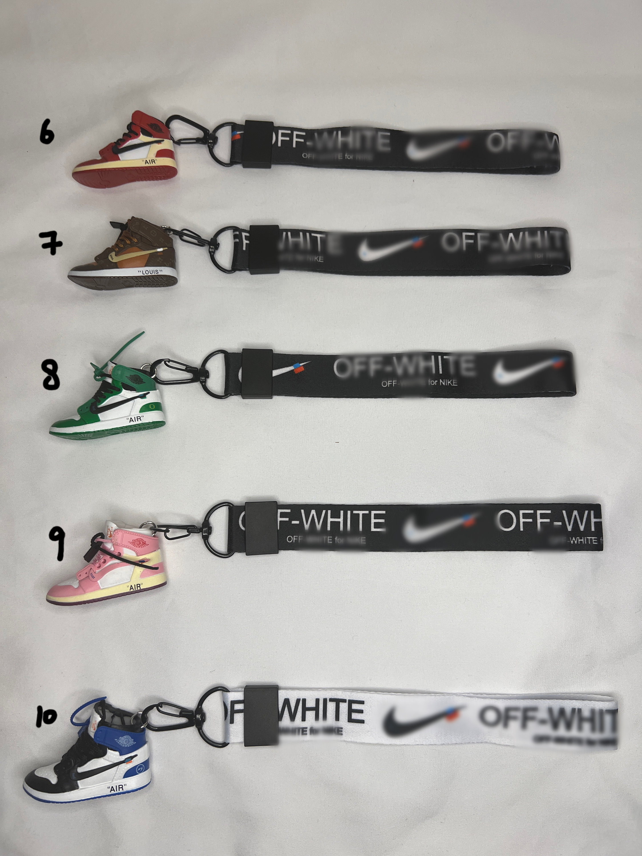 3D Mini Sneaker With Wrist Lanyard Keychain for Car Keys Assecories - Etsy